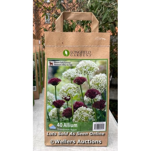 LONGFIELD GARDENS BULBS - X40 ALLIUM - NEW / D27