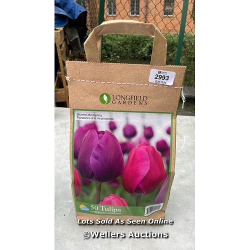 LONGFIELD GARDENS BULBS - X50 TULIPA - NEW / D30