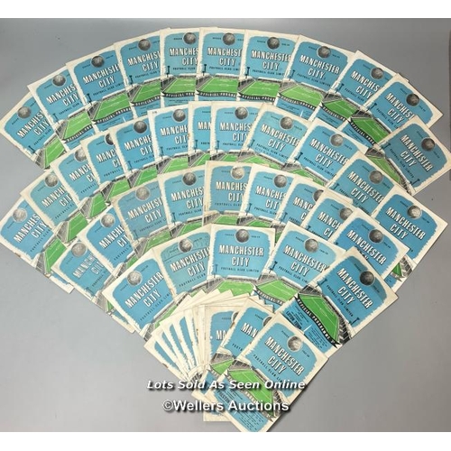 Manchester City F.C. - Collection of vintage football programmes from ...