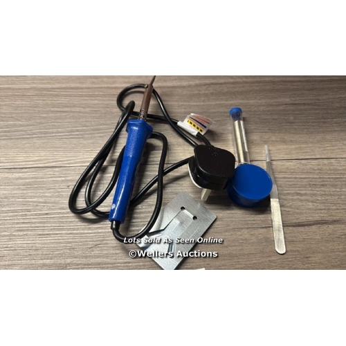 DRAPER 71415 SOLDERING IRON KIT / SIGNS OF USE / G79