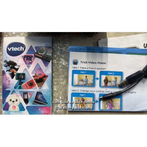 VTECH KIDIZOOM STUDIO (RED), VIDEO CAMERA FOR CHILDREN WITH FUN GAMES ...