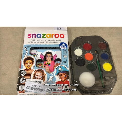 SNAZAROO ADVENTURE FACE PAINT PALETTE KIT FOR KIDS AND ADULTS, 8 ...