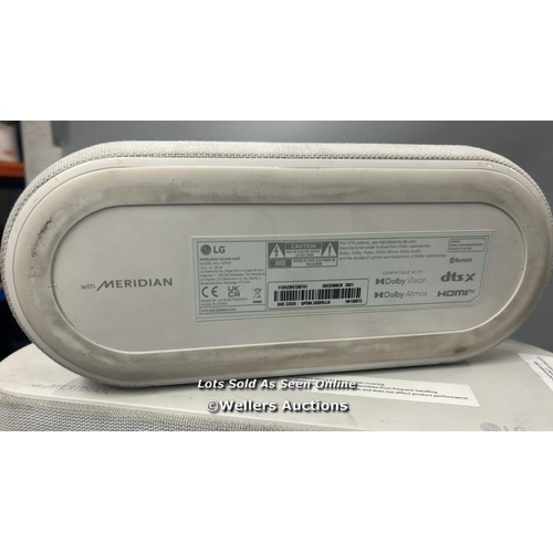 LG SOUNDBAR ECLAIR QP5W WITH WIRELESS SUB WOFFER / UNTESTED ...