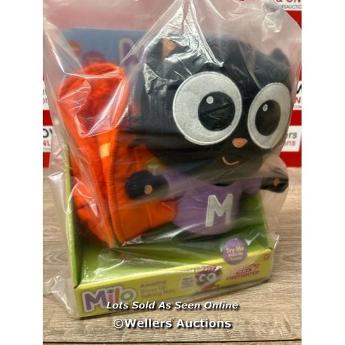 MILO BLACK CAT PLUSH TOY - 25CM AMAZING DRESS UP MILO SOFT TOYS WITH ...