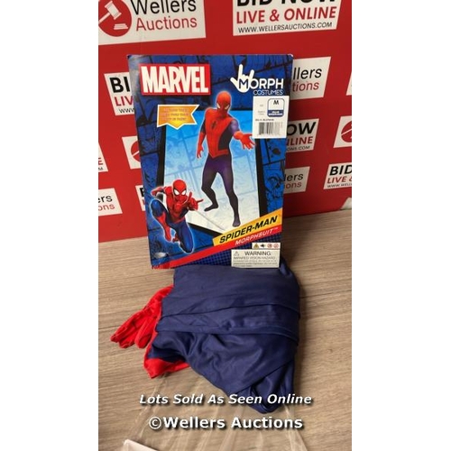 MORPHSUITS SPIDERMAN COSTUME ADULT MEN, SPIDERMAN COSTUME MENS ADULT ...