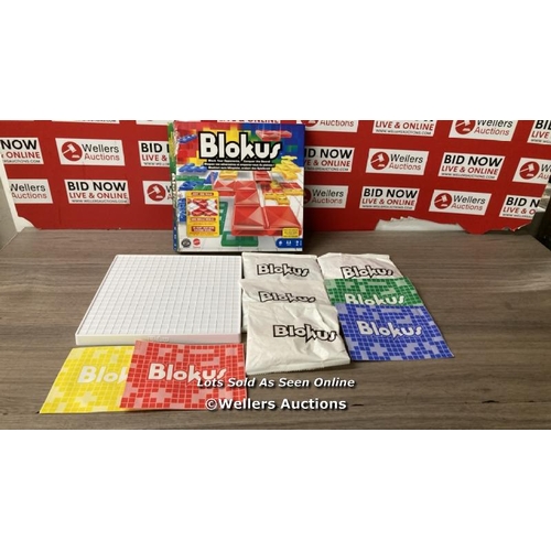 MATTEL GAMES BLOKUS, FAMILY BOARD GAME FOR KIDS AND ADULTS FOR PARTY ...