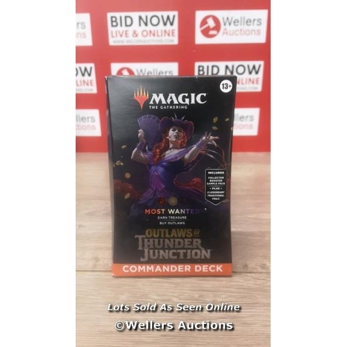 MAGIC: THE GATHERING OUTLAWS OF THUNDER JUNCTION COMMANDER DECK - MOST ...