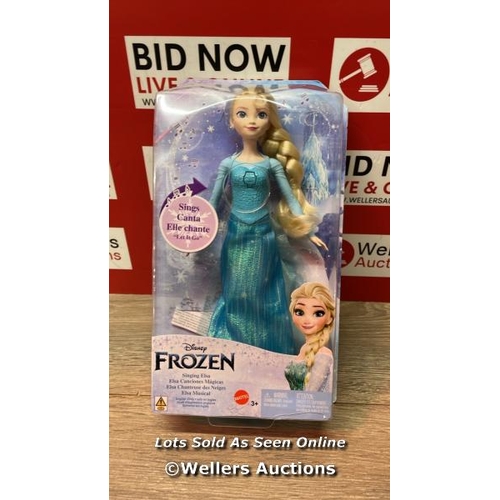 MATTEL DISNEY FROZEN SINGING ELSA DOLL, FROZEN ELSA IN SIGNATURE ...