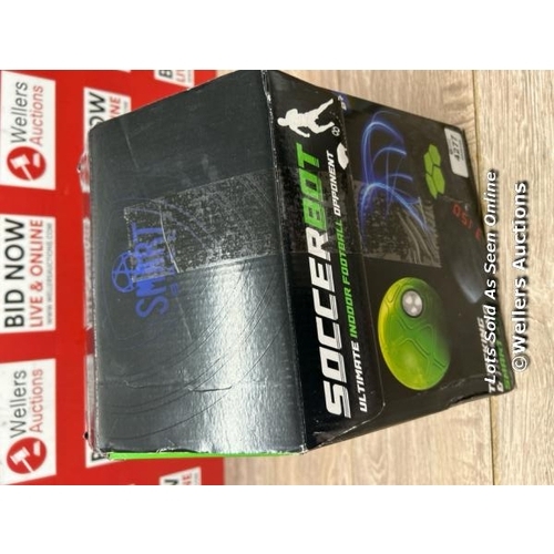SMART BALL 1001CB SOCCER BOT INDOOR FOOTBALL TRAINER, BLACK, ONE SIZE / D35