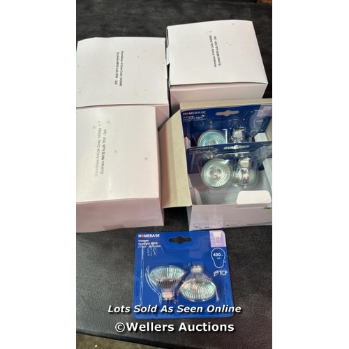 4X BOXES OF 3 PACK OF 2 HALOGEN SPOTLIGHT MR16 DIMMABLE BULBS / NEW ...