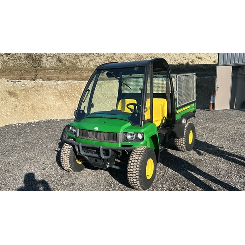 John Deere HPX 4x4 Gator diesel utility vehicle, 2011. Yanmar engine ...