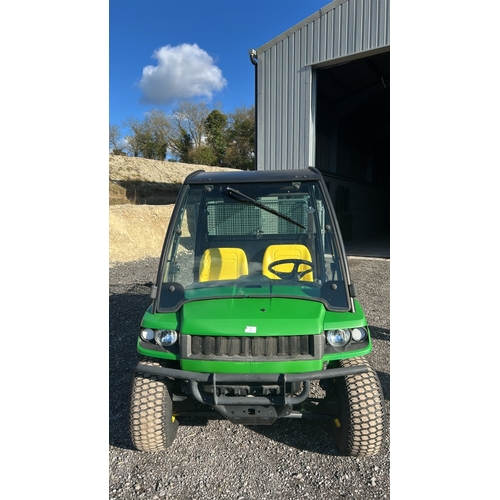 John Deere HPX 4x4 Gator diesel utility vehicle, 2011. Yanmar engine ...