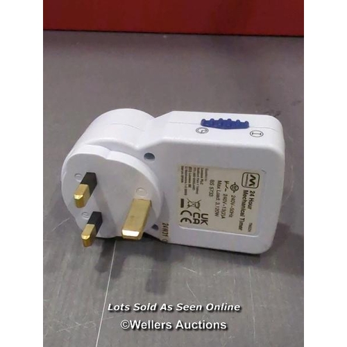 MASTERPLUG TMS24-MP ENERGY SAVING DAILY MECHANICAL SEGMENT TIMER PLUG ...