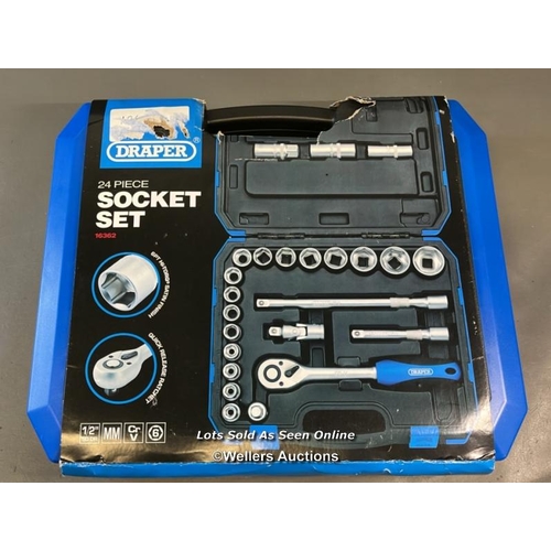 BRAND NEW DRAPER 24 PIECE SOCKET SET