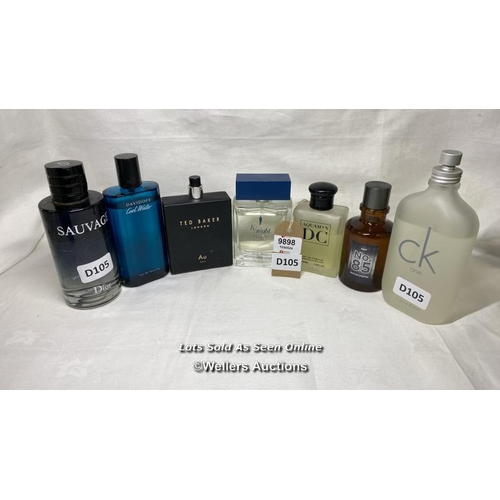 PERFUME X7 INC. SAUVAGE DIOR, DAVIDOFF COOL WATER, TED BAKER LONDON ...