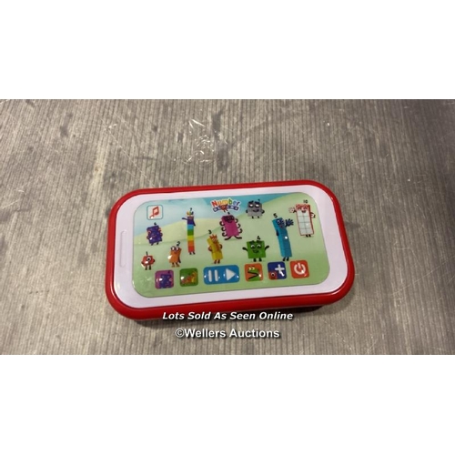 NUMBERBLOCKS MINI TABLET TOY - COUNT WITH NUMBER BLOCKS AND LEARN BASIC ...