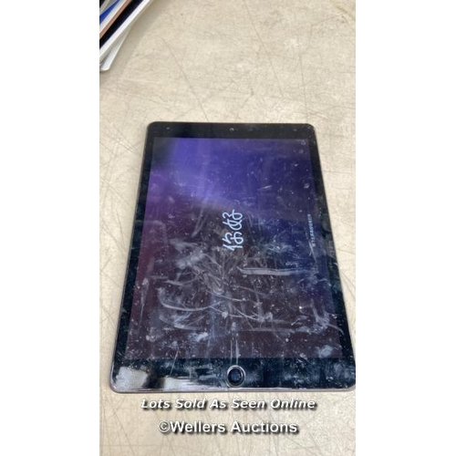 APPLE IPAD 10.2" (9TH GEN)/ MODEL A2604/ SPACE GRAY/ 64GB/ I-CLOUD ...