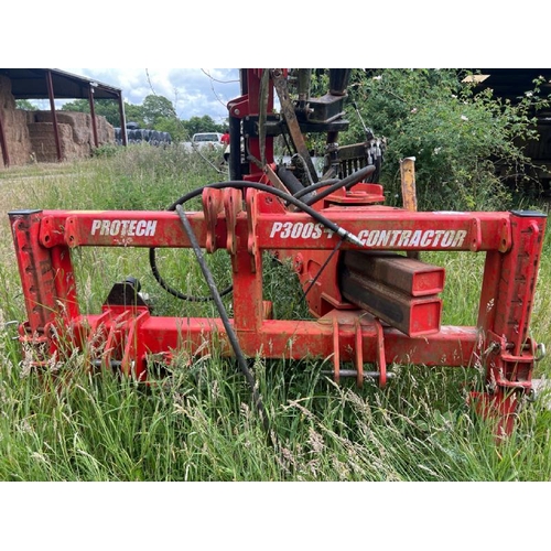 PROTECH P300S CONTRACTOR FENCING POST RAMMER WITH ROCK SPIKE WORKING ORDER