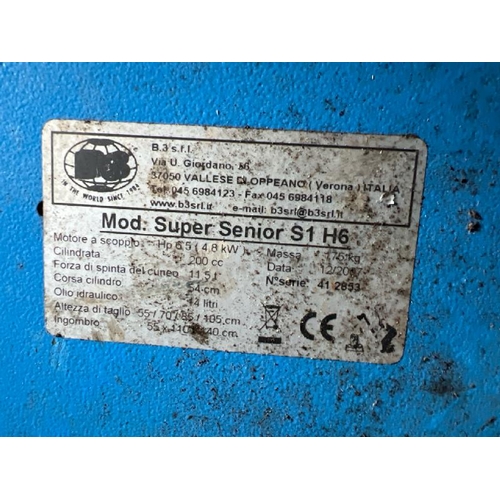 RYETEC SUPER SENIOR S1 H6 LOG SPLITTER, WITH HONDA GX 200 ENGINE ...