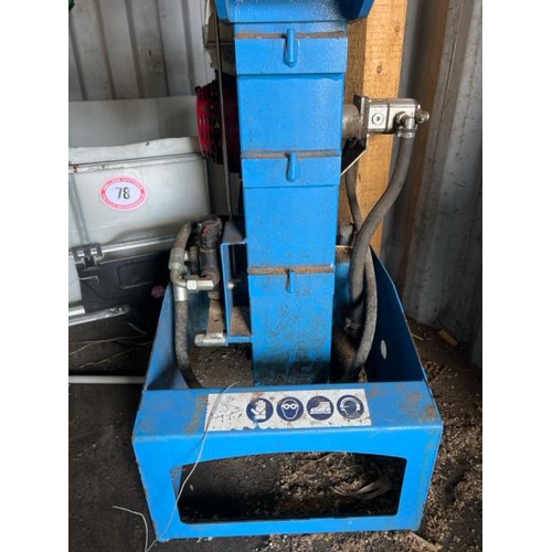 RYETEC SUPER SENIOR S1 H6 LOG SPLITTER, WITH HONDA GX 200 ENGINE ...