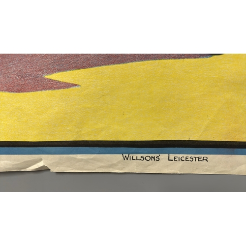 Original 1930's Boxing poster by Wilsons of Leicester, 101.5 x 76cm ...