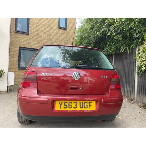VW CLASS MARK 4 GOLF GTI (Y563 UFG), 86,000 MILES. SUPERB CONDITION, 9 ...