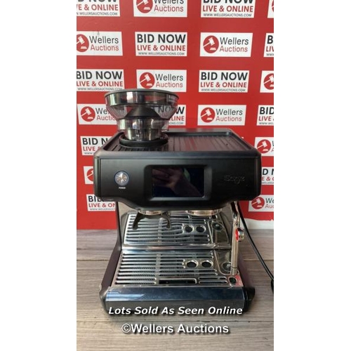 SAGE BARISTA TOUCH SCREEN COFFEE MACHINE / VIEW, BID AND BUY IN THE ...