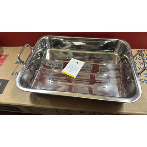 PENGUIN HOME PREMIUM STAINLESS STEEL ROASTING PAN WITH RACK ...