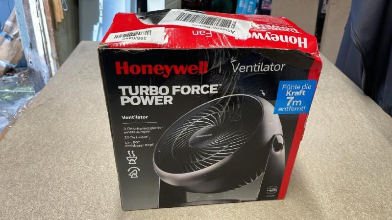 HONEYWELL TURBOFORCE POWER FAN (QUIET OPERATION COOLING, 90 VARIABLE ...