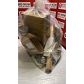BAG OF ARTS & CRAFT INC PEN SETS ,CAKE CUTTERS AND BROWN PAPER