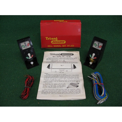 Triang boxed RT 268 Bell Signal set complete with two block instruments ...