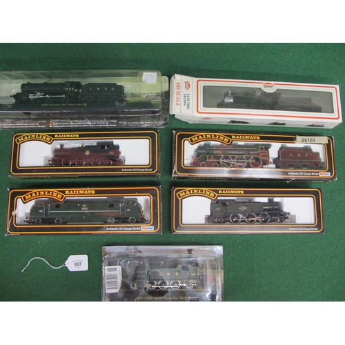 Four OO scale boxed Mainline locomotives to comprise: Warship diesel ...