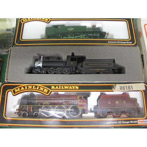 Four OO scale boxed Mainline locomotives to comprise: Warship diesel ...