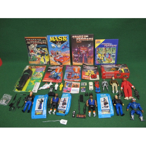 Quantity of 1980's Transformers, The A Team, Robocop and other action ...