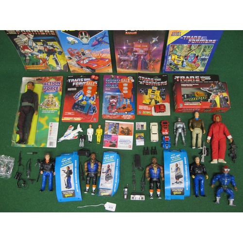 Quantity of 1980's Transformers, The A Team, Robocop and other action ...