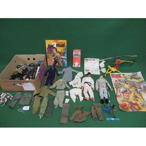 Quantity of Action Man items to include: 1980 annual and brochure, a ...