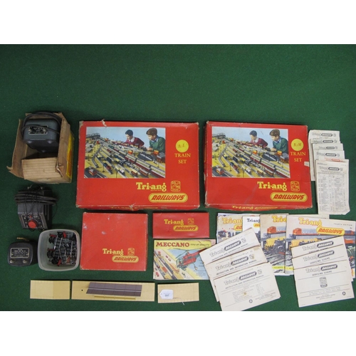Loft find of 1950's Triang Railways OO scale items to comprise: R3E ...