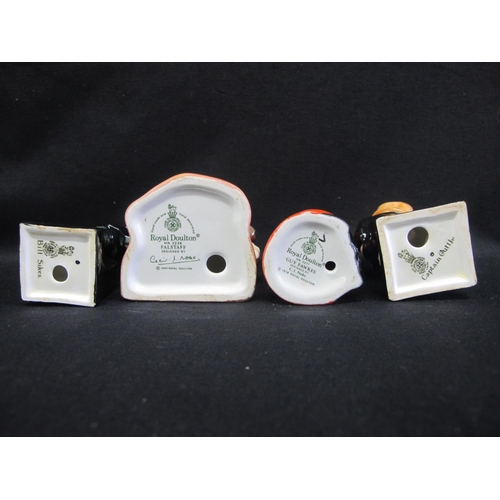 Group of four Royal Doulton figures to comprise: Guy Fawkes HN3271 ...