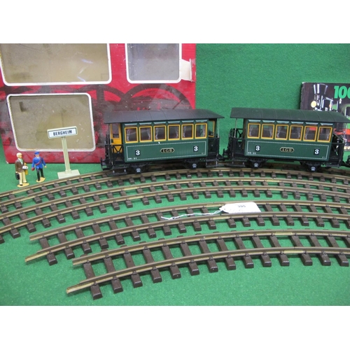 LGB by Lehmann, Germany, boxed G scale electric trainset containing: 0 ...