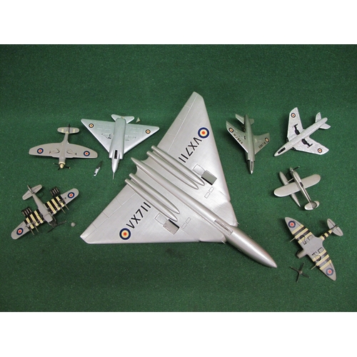 Seven well made and detailed circa 4mm to the foot scale models of ...