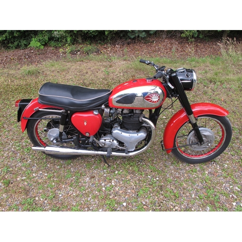1961 BSA Golden Flash motorcycle. Registration No. 625 XUJ. Chassis No. GA7/12368. Engine No. DA1