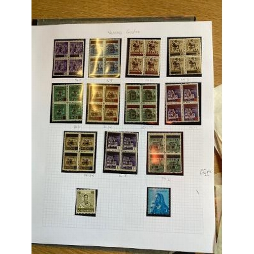 Italian Area useful pages with States noted stamps both mounted and in ...