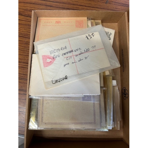 Australian States: Victoria box of 170 pieces of mint Victorian Postal ...