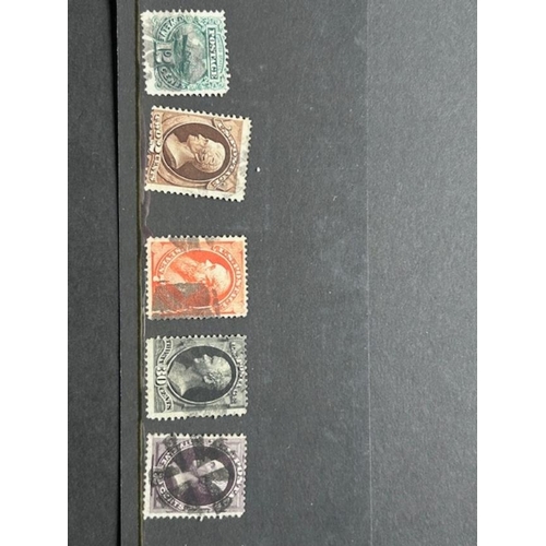 United States of America 1869 12c, 1870-1 types unchecked as to ...