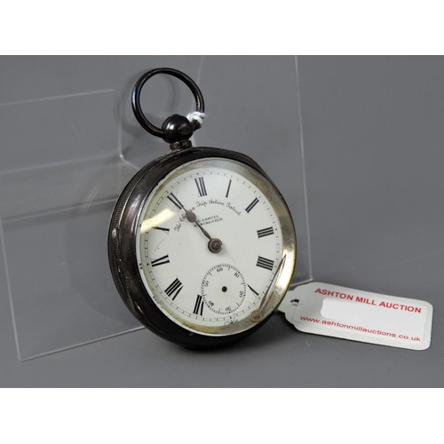 H. Samuel 'Climax Trip Action Patent' silver lever pocket watch ...