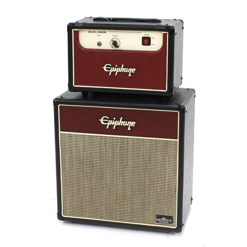 Epiphone Valve Junior guitar amplifier head, with matching 1 x 12 ...