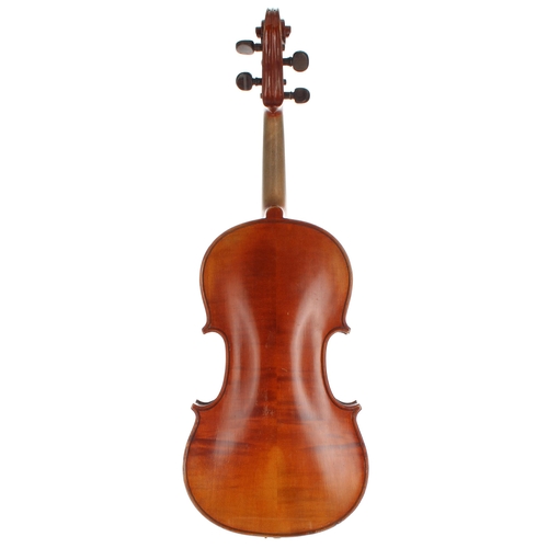 French JTL violin labelled A:Salvator, Paris..., 14 1/16", 35.70cm