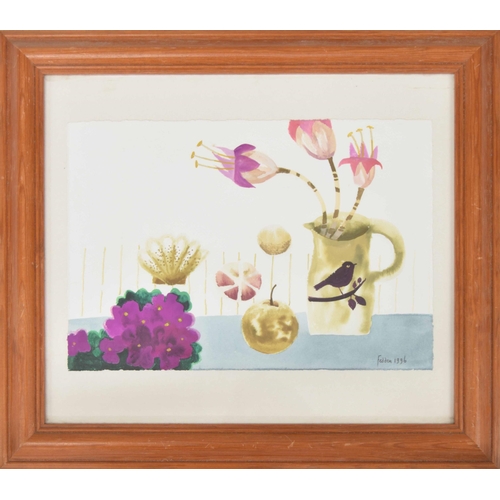 Mary Fedden OBE., RA (1915-2012) - 'Three Pink Lilies', signed Fedden ...