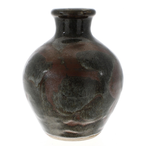 John Leach for Muchelney studio pottery bottle vase, potter's monogram ...