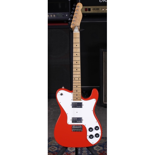 Japanese made Tele Deluxe style electric guitar, possibly by CMI; Body ...